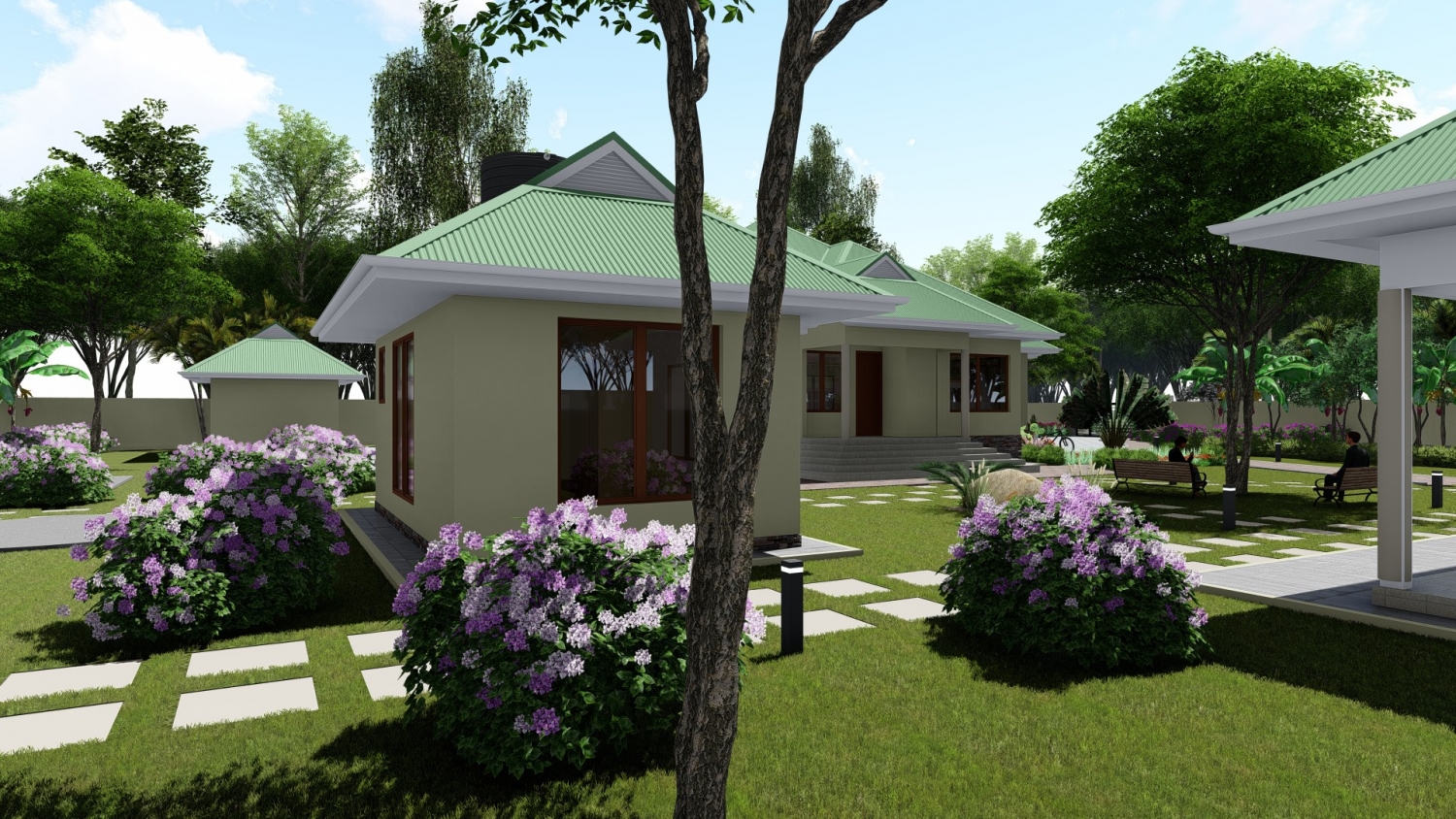 BUSTANI ZA NYUMBANI “(GARDEN) NA LANDSCAPING DESIGN” – Ujenzi Makini