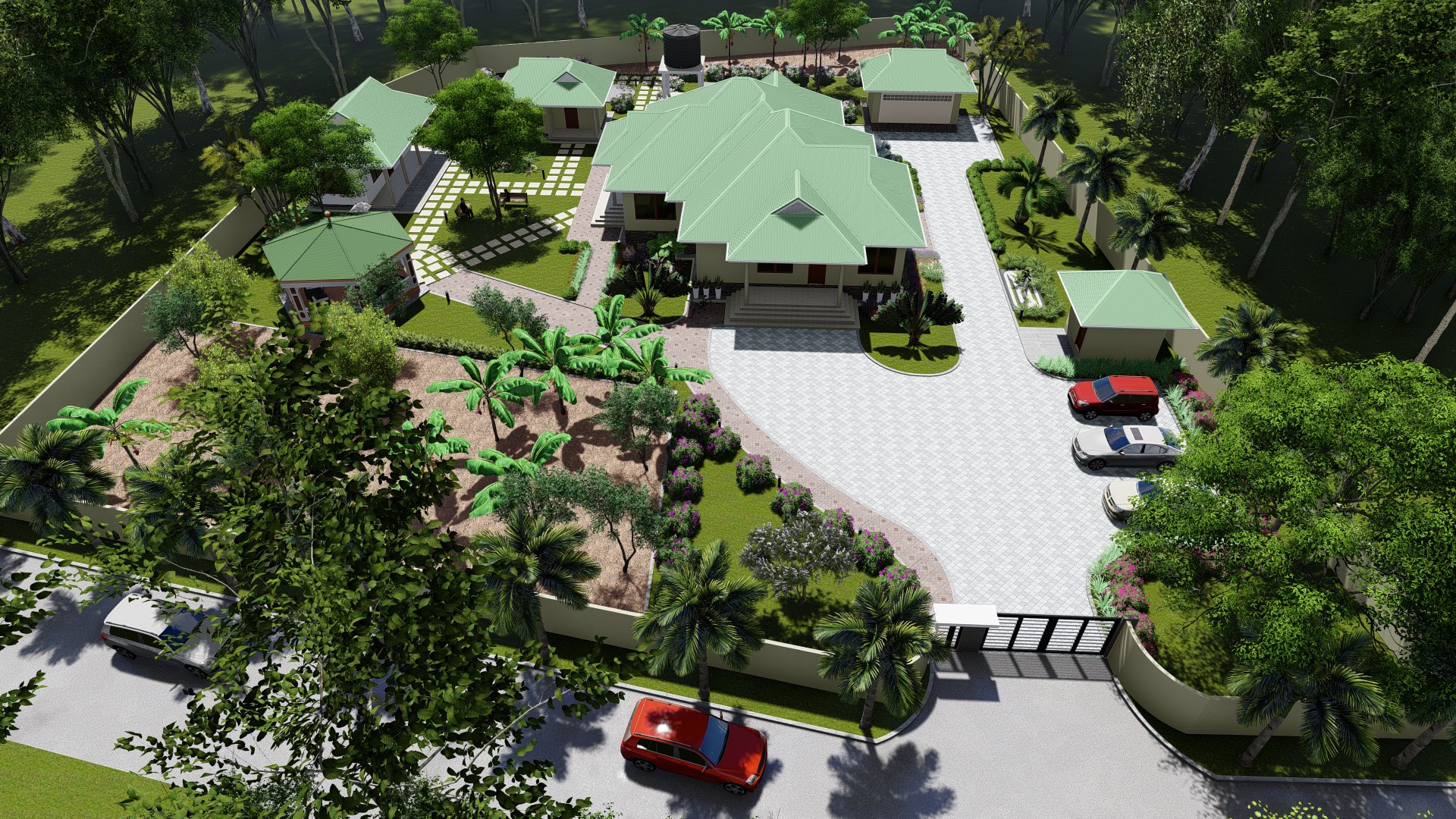 BUSTANI ZA NYUMBANI “(GARDEN) NA LANDSCAPING DESIGN” – Ujenzi Makini