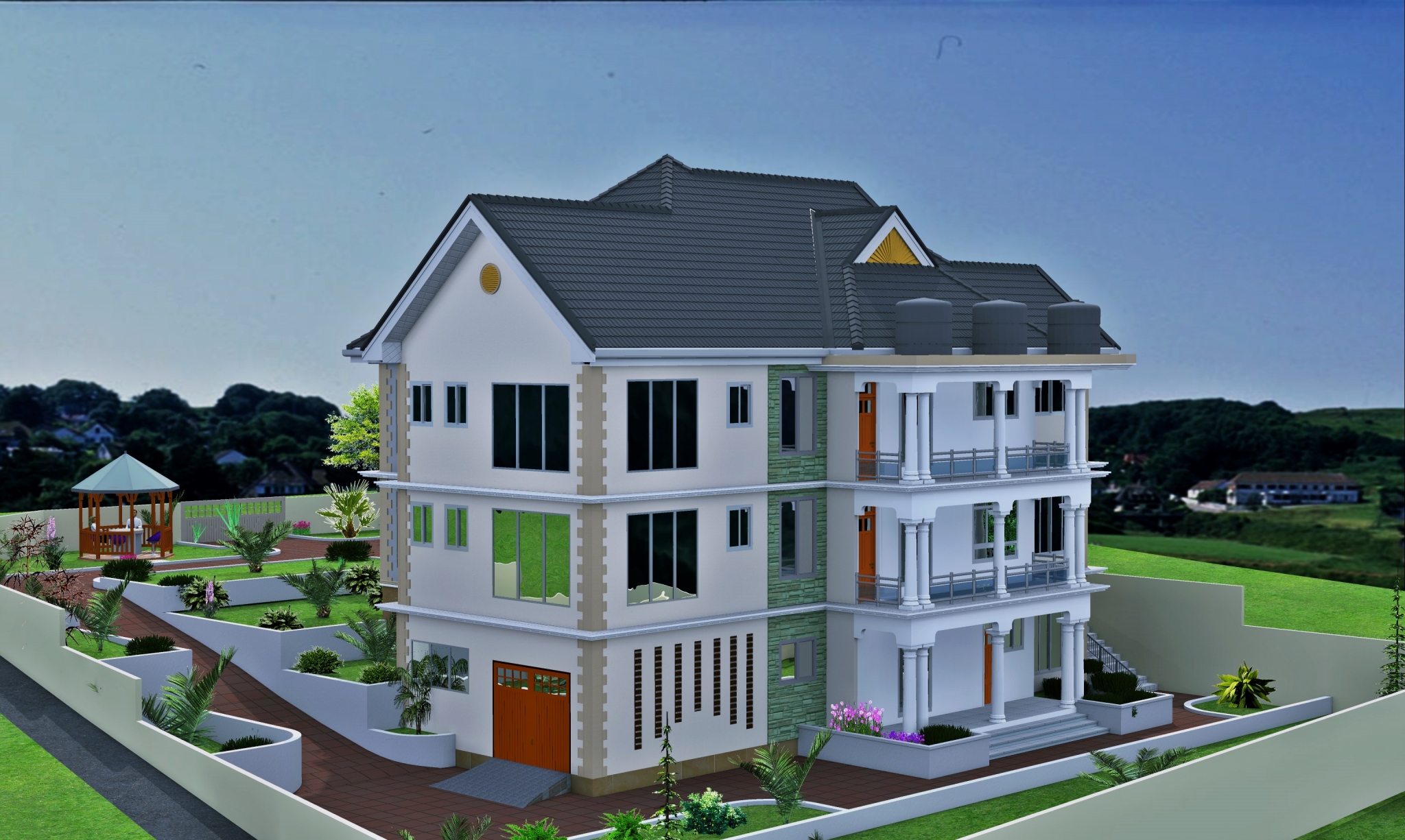 KUJENGA GHOROFA KWENYE ENEO LA MWINUKO – Ujenzi Makini